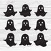 Cute Ghost SVG Bundle Ghost SVG Halloween Ghost SVG Kids - Etsy
