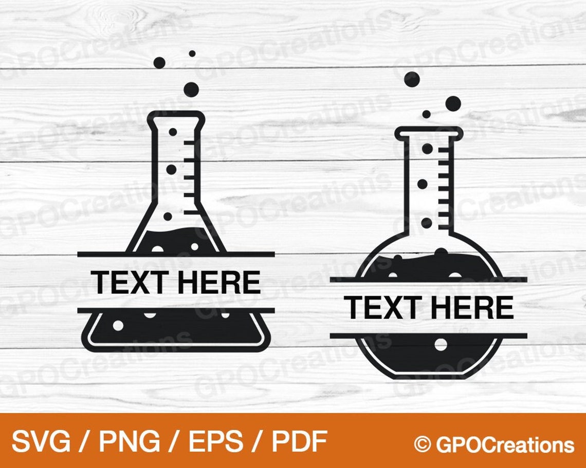 Chemistry SVG Chemistry Monogram SVG Chemistry Teacher SVG | Etsy