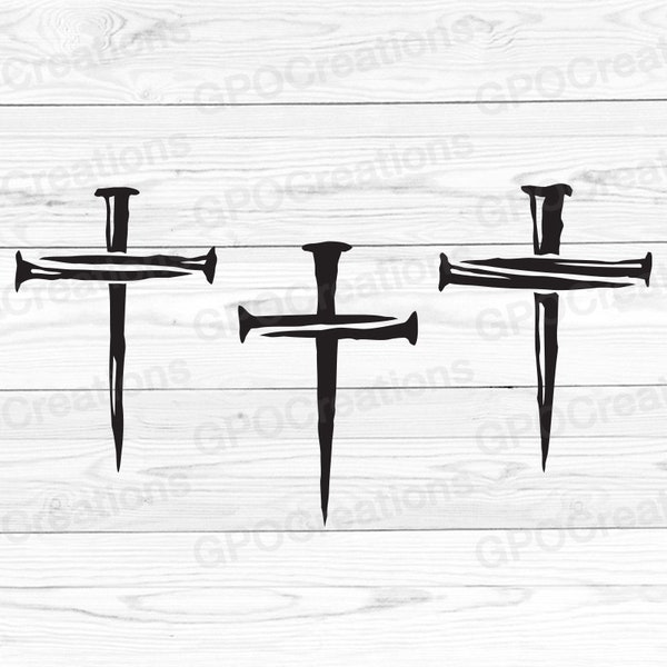Nail Cross - Etsy
