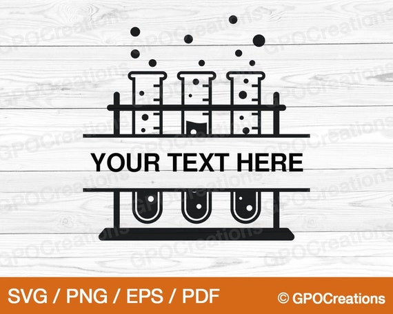 Chemistry SVG Chemistry Monogram SVG Chemistry Teacher SVG | Etsy