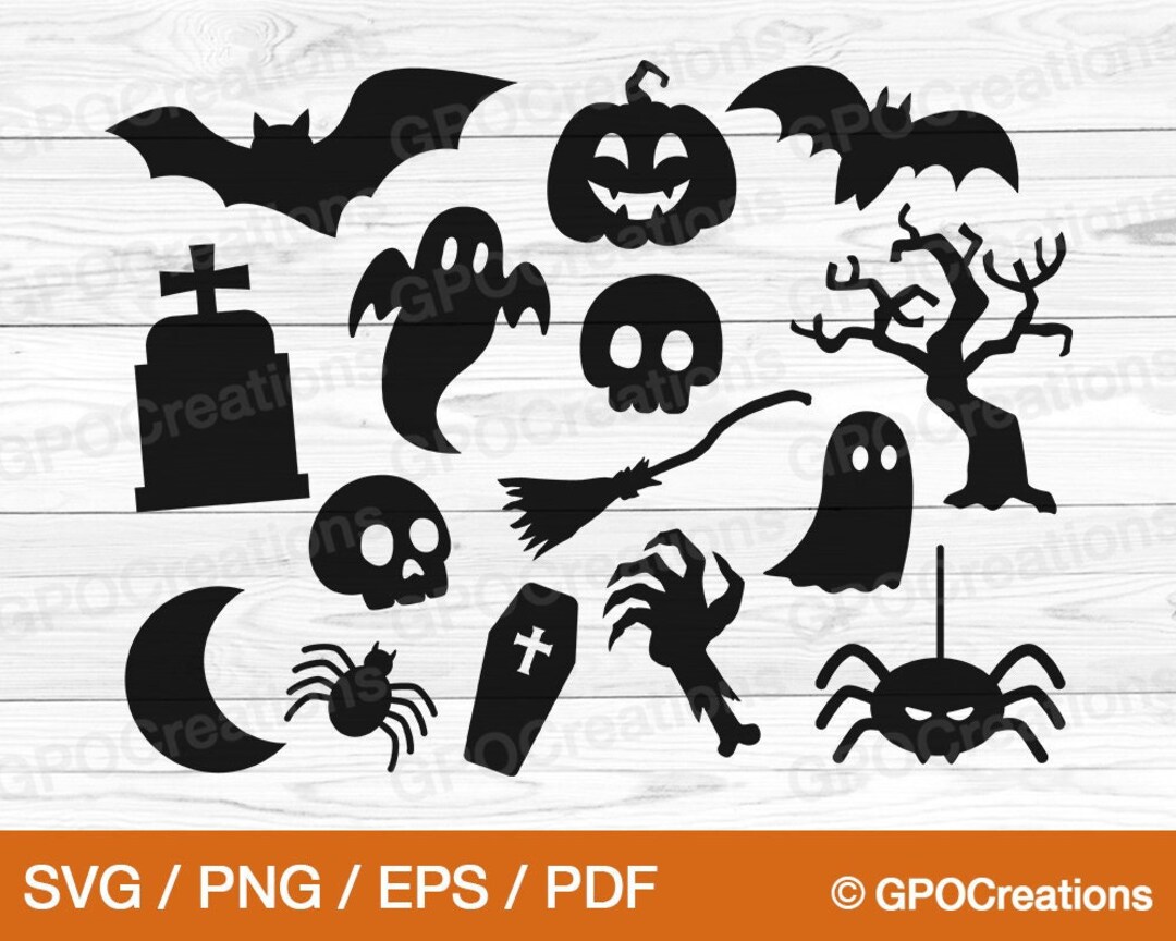 Halloween SVG Halloween PNG Halloween Clipart Halloween - Etsy
