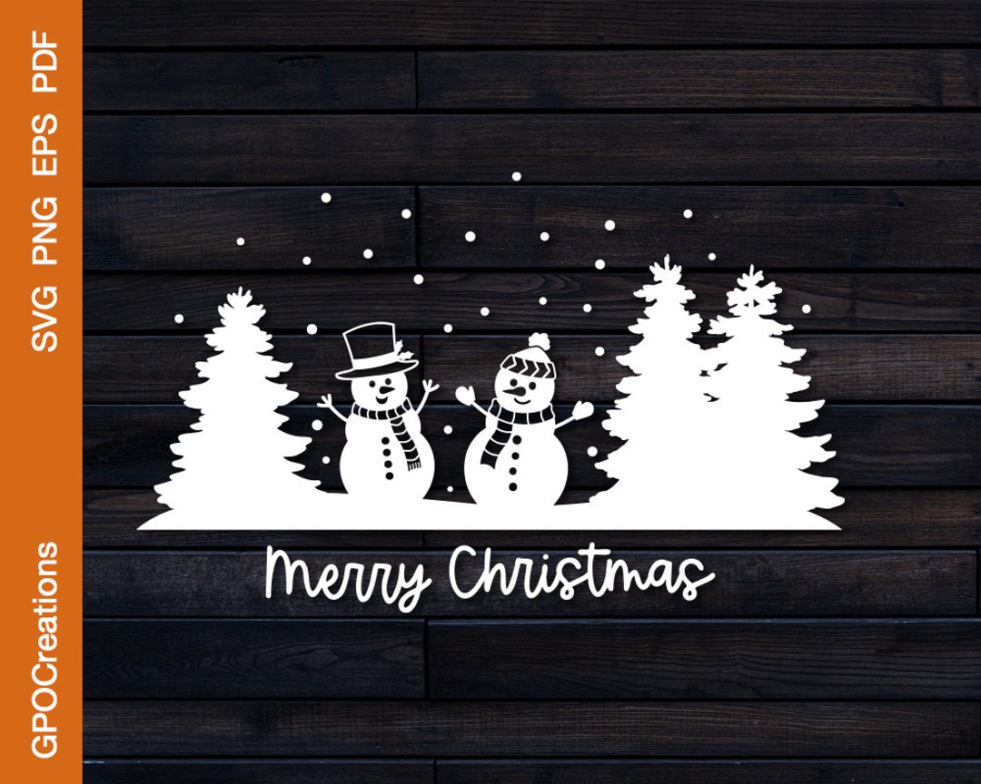 Snowman SVG, Christmas Snowman SVG, Merry Christmas SVG, Snowflake Svg ...