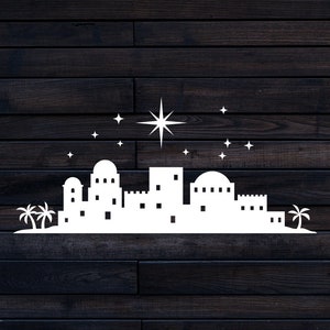 Bethlehem SVG, Christmas Star SVG, Bethlehem PNG, Bethlehem Clipart ...