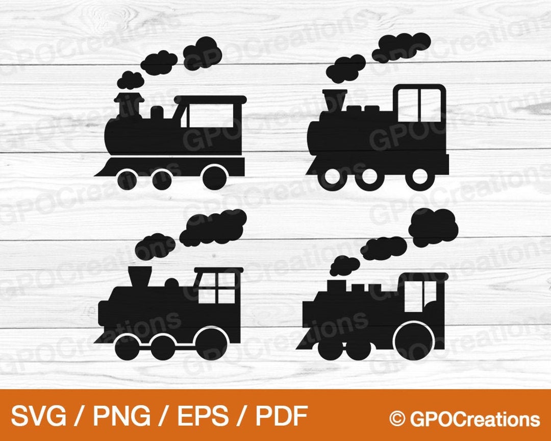 Train SVG Train SVG Bundle Train Clipart Train PNG Train - Etsy