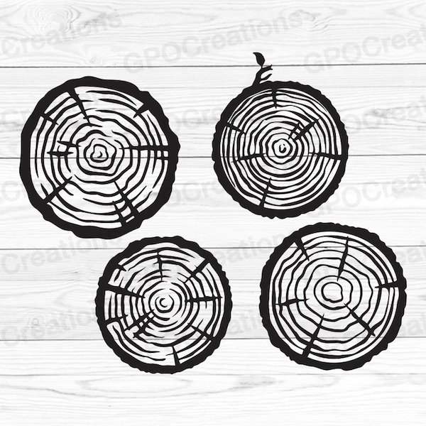 Tree Trunk Slices - Etsy