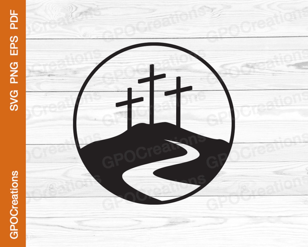 Calvary Crosses SVG, Calvary Cross SVG, Calvary Crosses Cut File, Cross ...