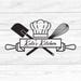 Baking SVG, Baking Monogram SVG, Kitchen SVG, Baking Utensils Svg ...