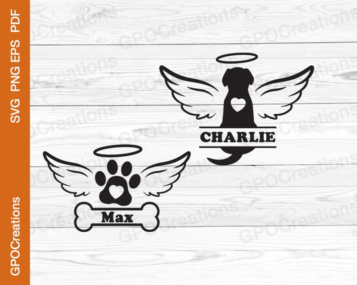 Pet Dog Memorial SVG Bundle, Dog Loss SVG, Dog Memory SVG, Dog Memorial ...