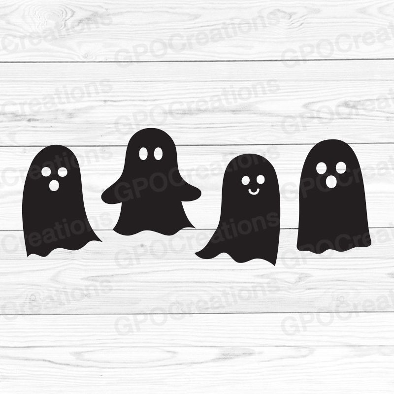Ghost With Arms Svg - Etsy