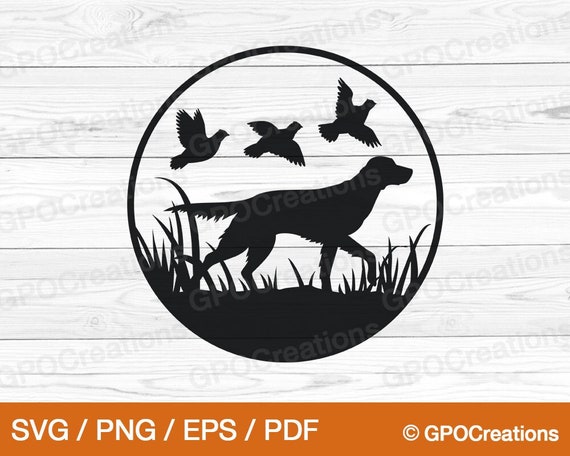 Quail Hunting SVG Hunting Dog SVG Hunting Season SVG | Etsy