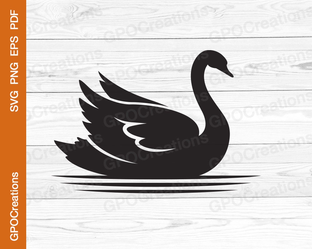 Beautiful Swan Clipart