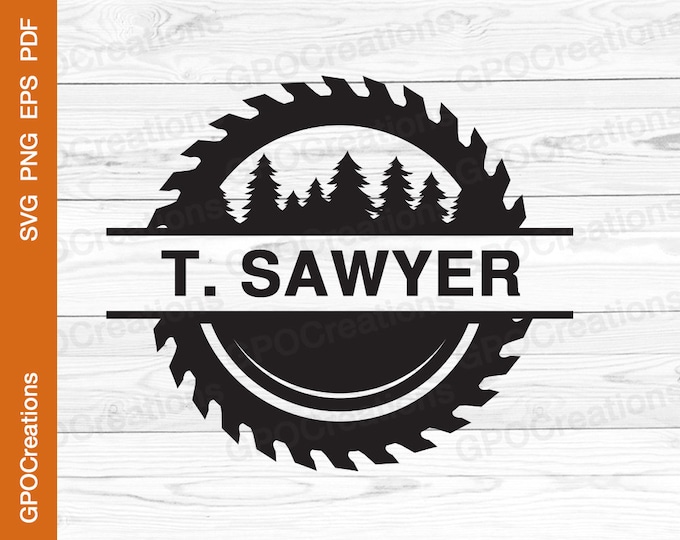 Saw Blade Svg, Forest Svg, Chainsaw Svg, Woods, Trees, Lumberjack ...