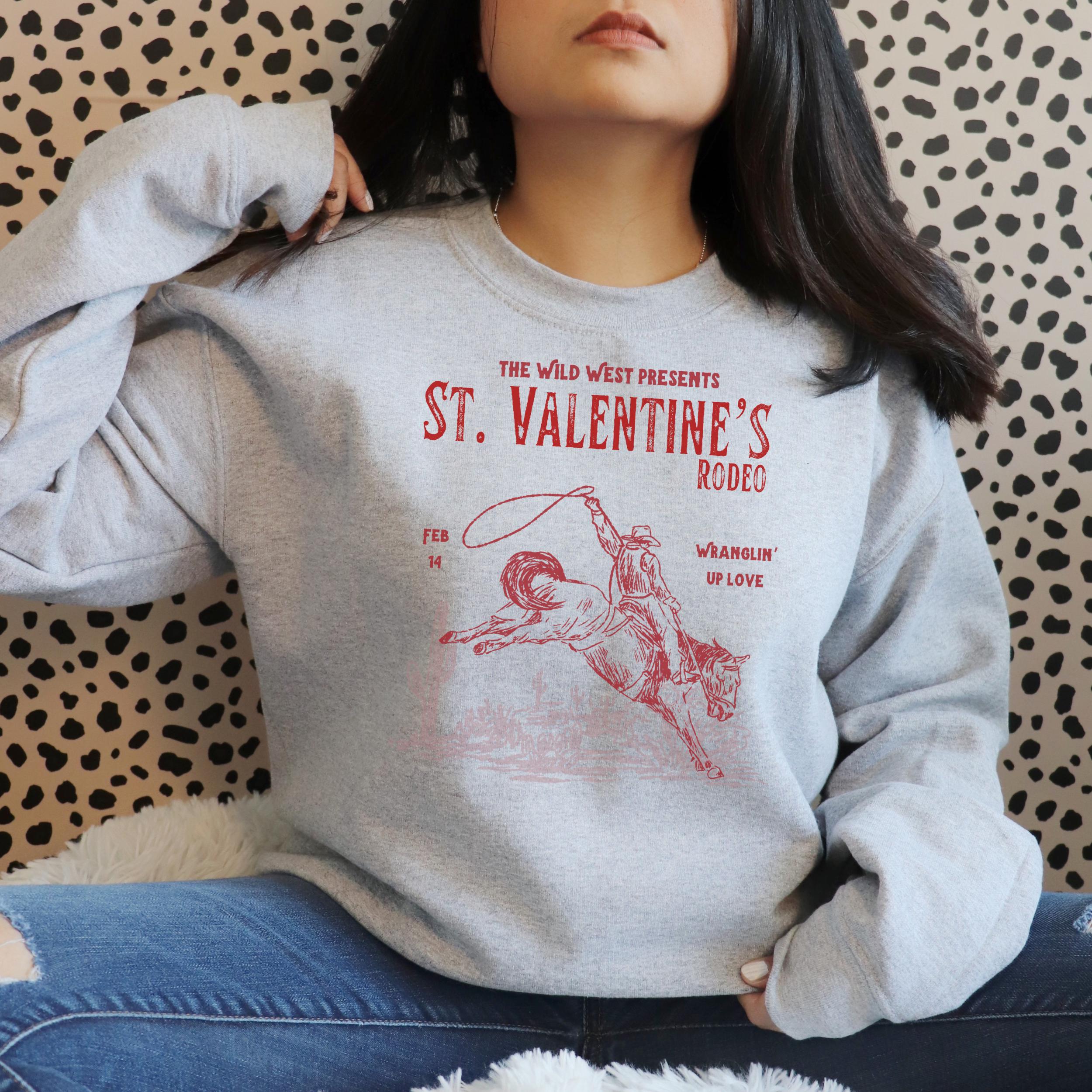 St Valentine’s Rodeo Cowboy Valentine Western Vintage Country Cowboy ...