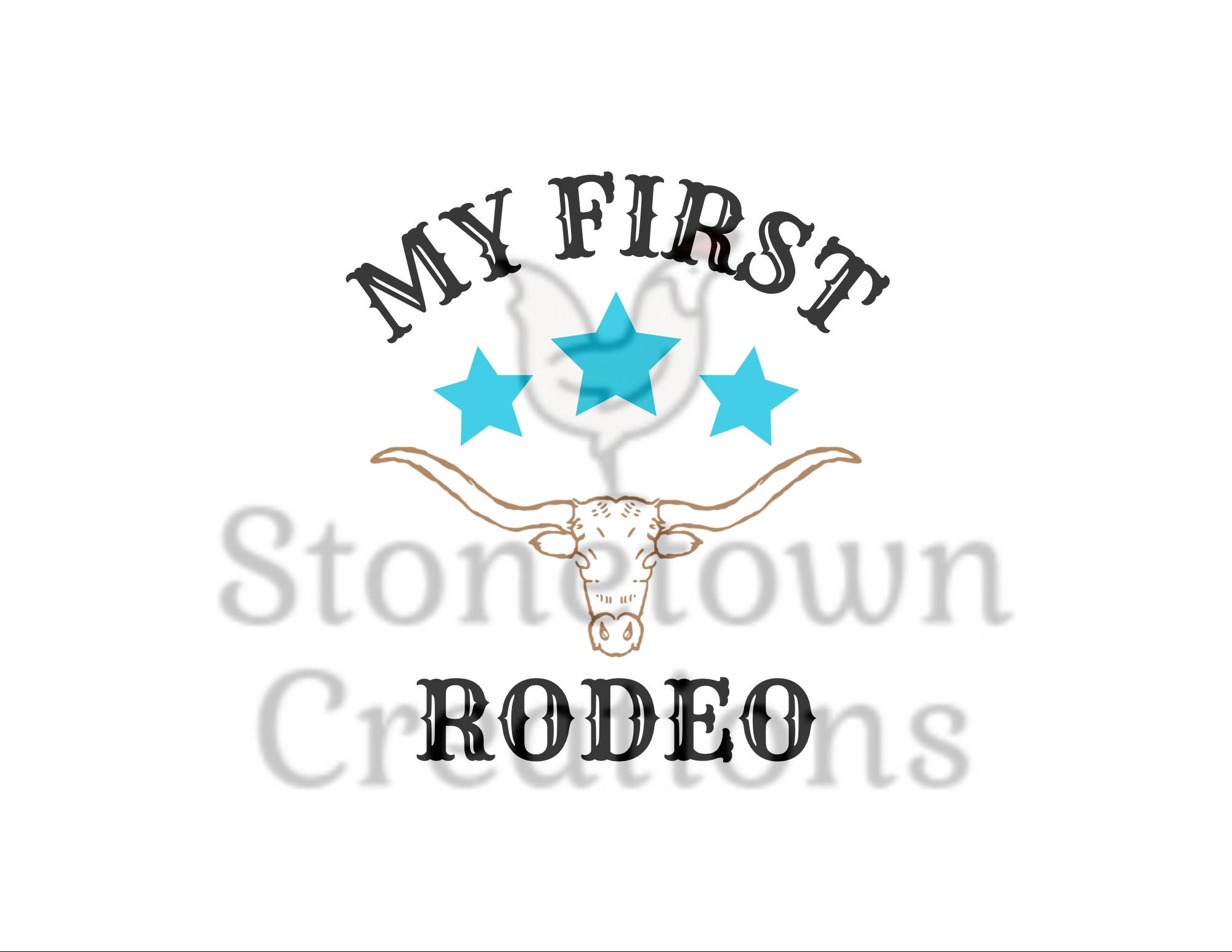 My First Rodeo PNG Download - Etsy