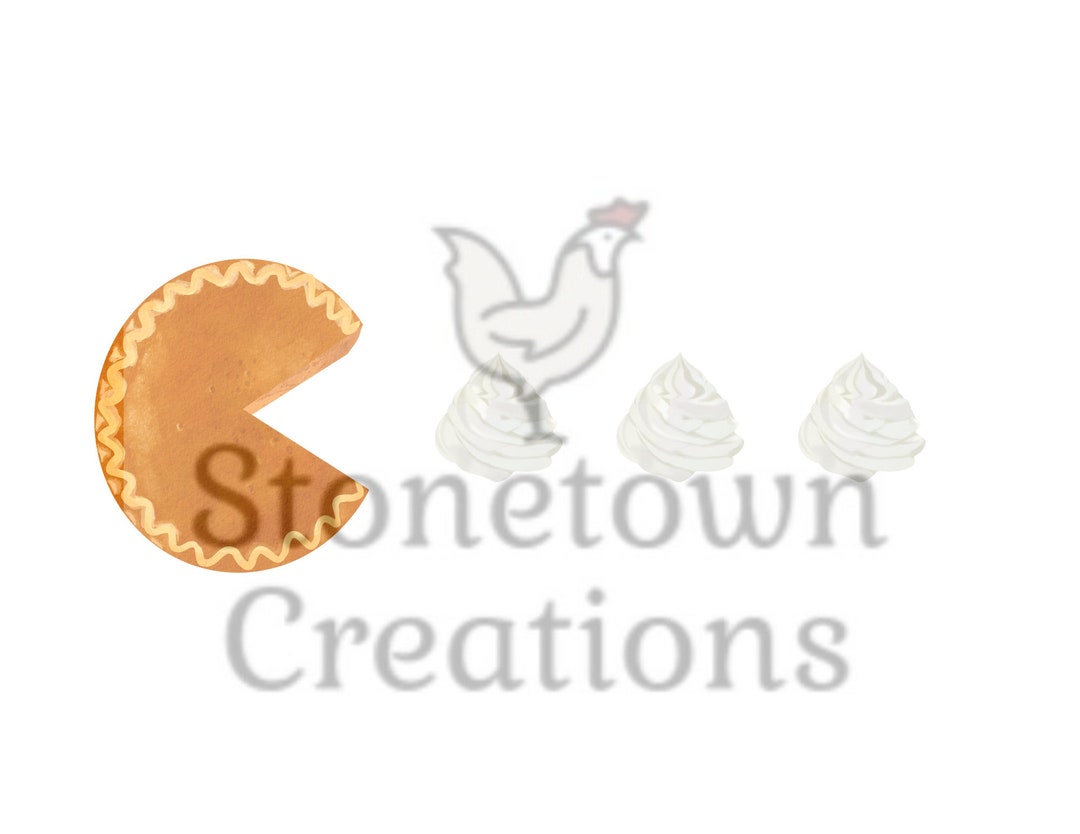 Pumpkin Pie Lover Pacman Thanksgiving PNG SVG Digital Download - Etsy