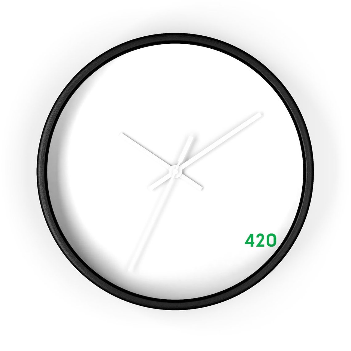 420 Wall Clock Weed Clock Time to Get High - Etsy