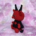 Cute Halloween Decor Devil Plush Doll Toy Red Devil Baby - Etsy