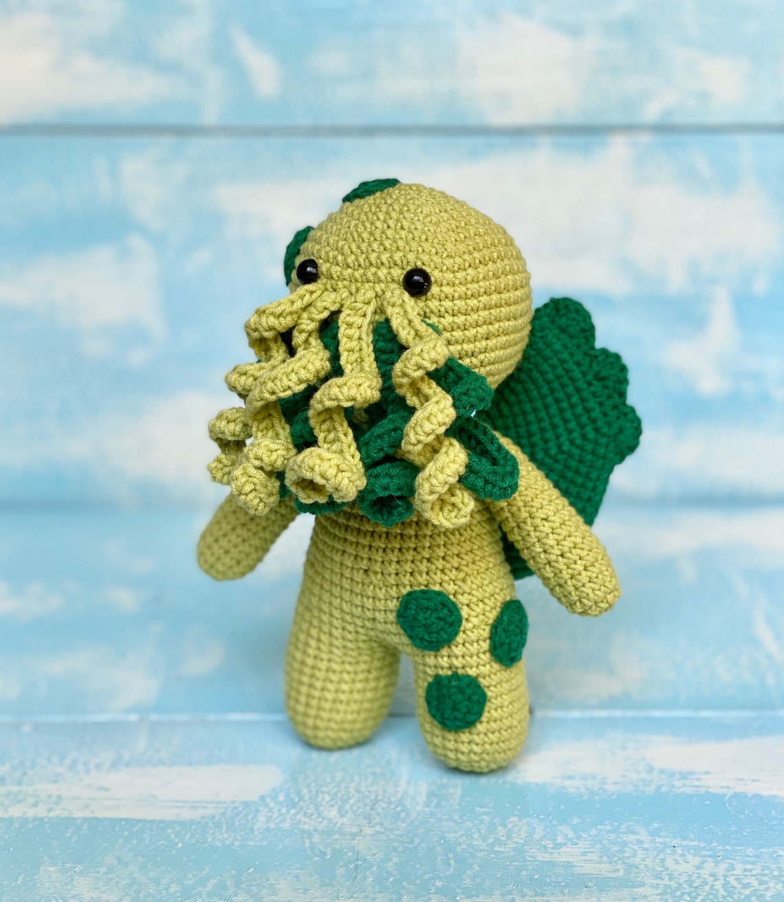 Cthulhu Plush Toy Crocheted Cthulhu Cthulhu Lover Gift - Etsy