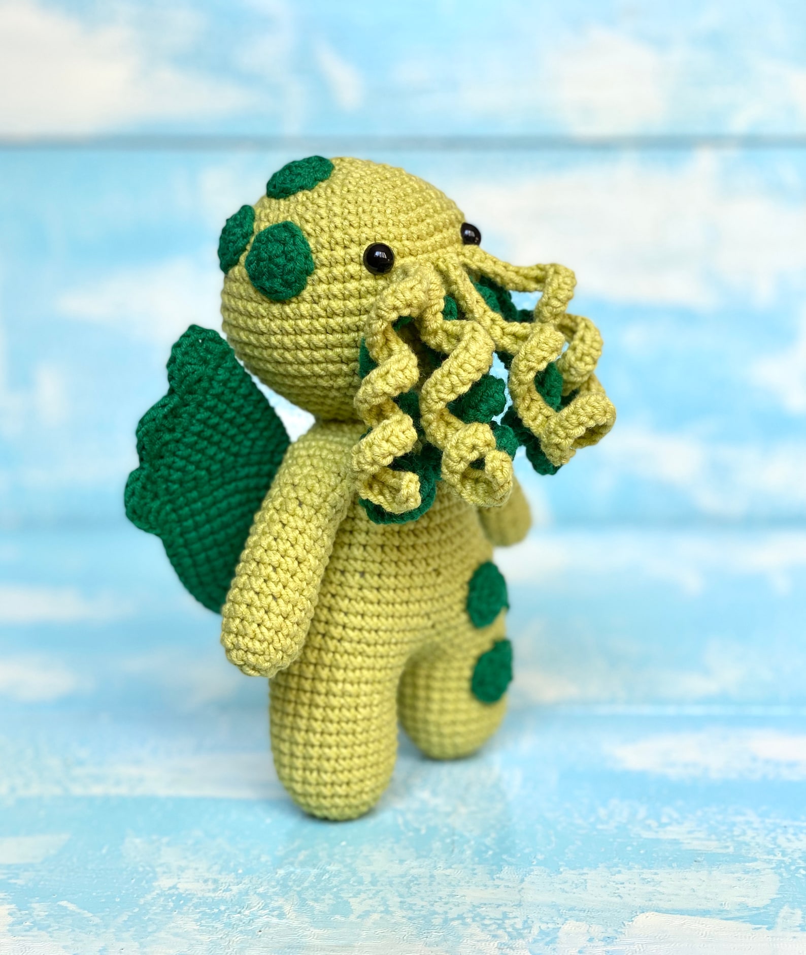 Cthulhu Plush Toy Crocheted Cthulhu Cthulhu Lover Gift | Etsy