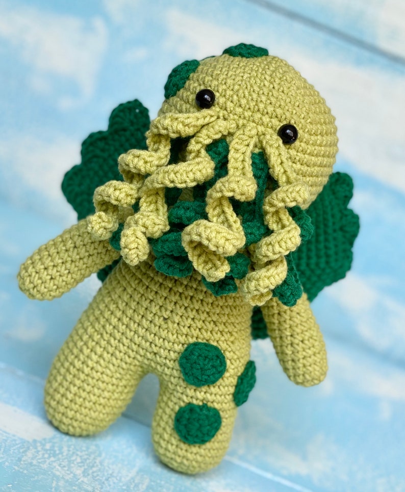 Cthulhu Plush Toy Crocheted Cthulhu Cthulhu Lover Gift | Etsy