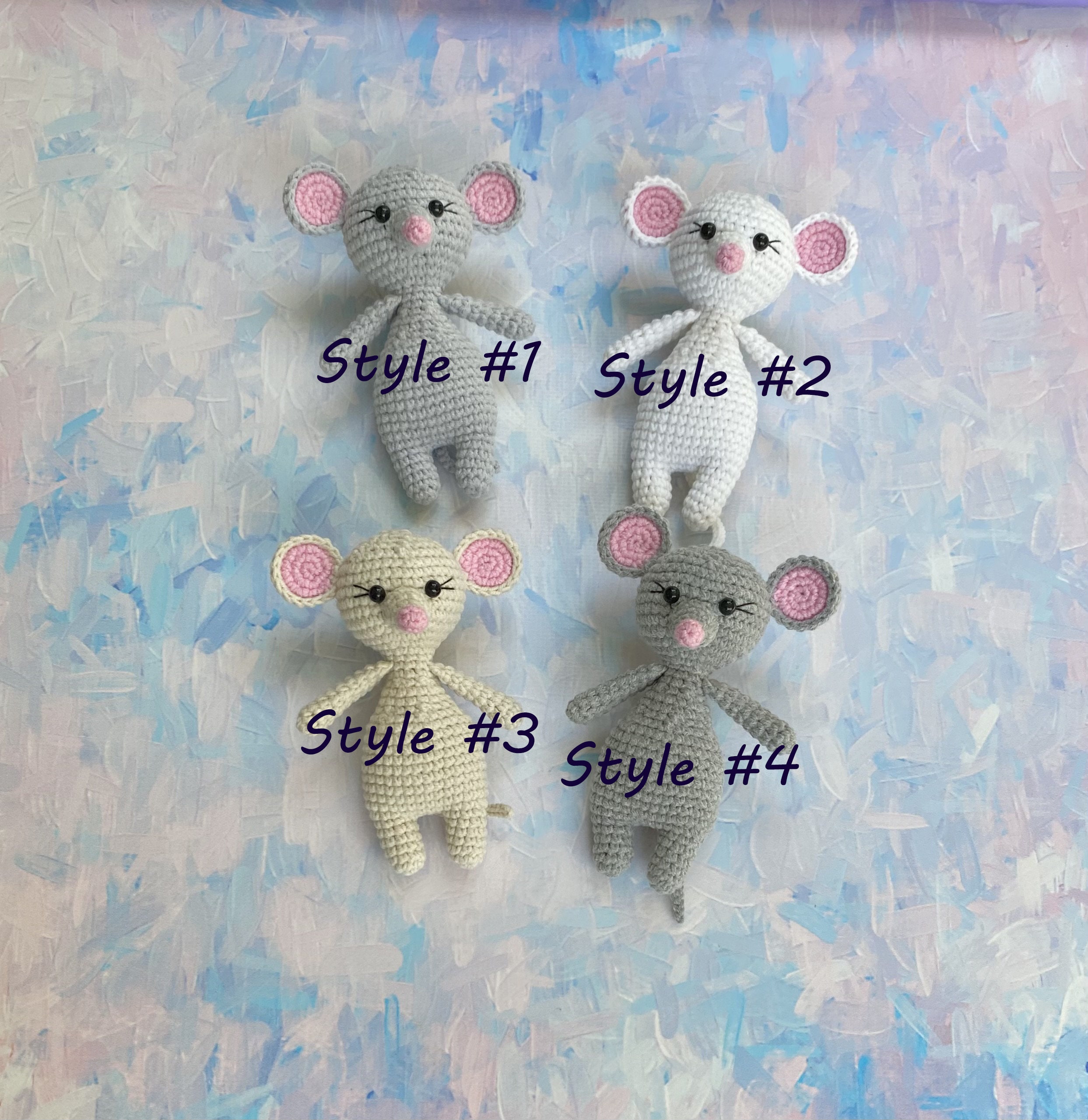 Mouse Stuffed Animal Cute Mouse Toy Small Stuffed Toy Small | Etsy
