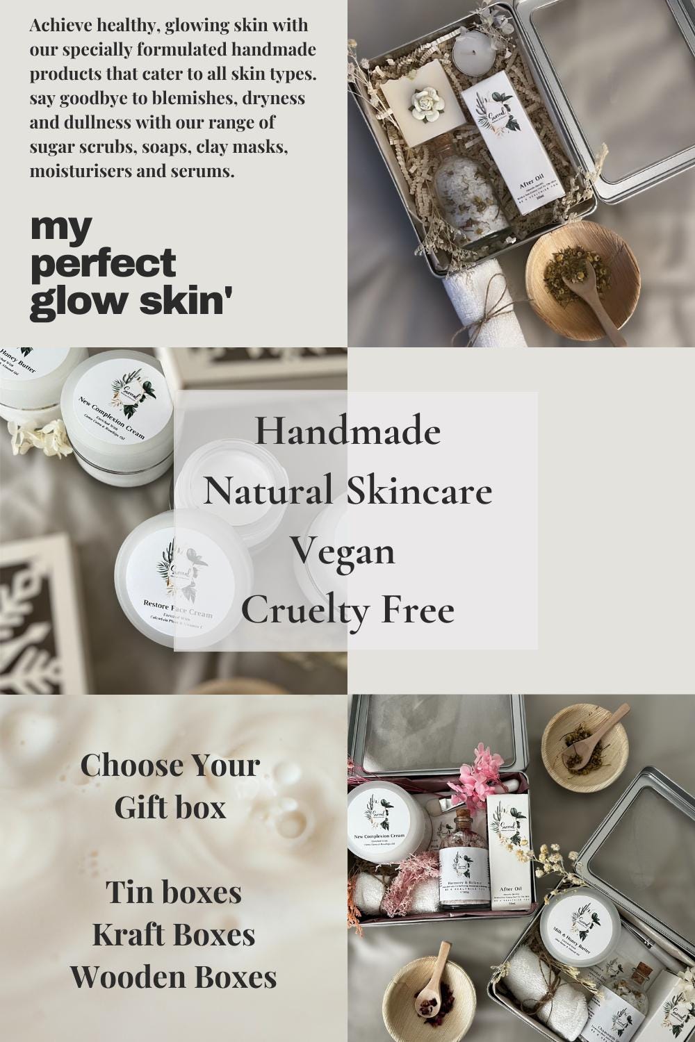 Wellness Hamper Wicker Gift Box Pamper Kit Spa Relaxation Care Get Well ...