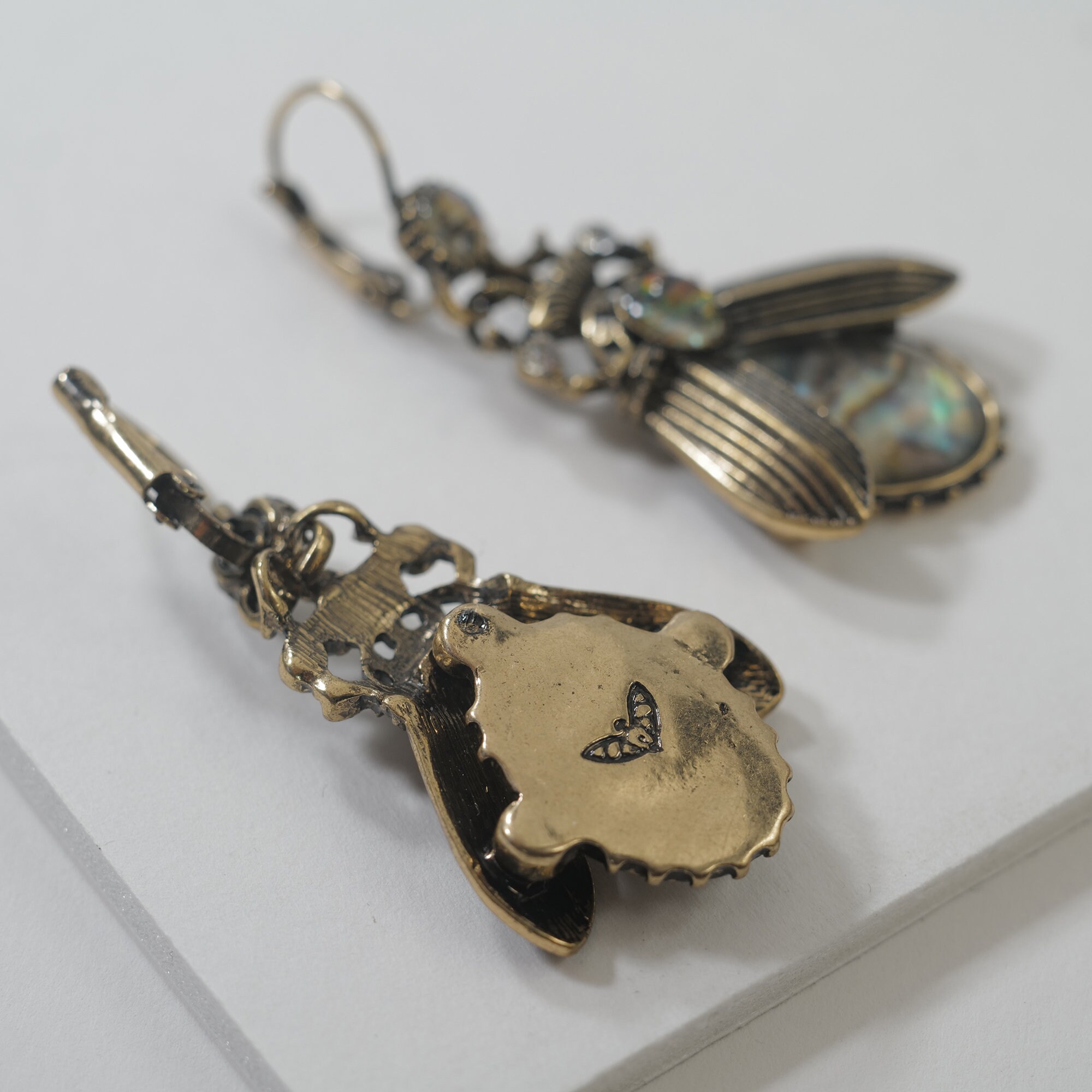 Vintage Goth Moth Fly Insect Scarab Art Deco Antique Style - Etsy