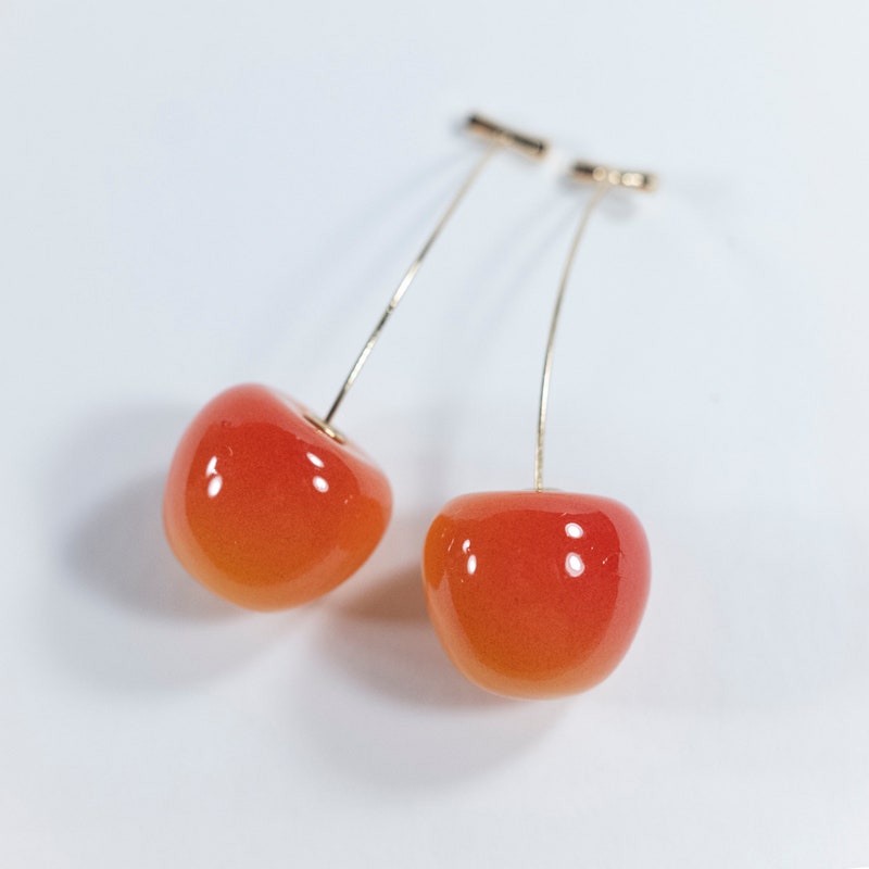 Cherry Earrings - Etsy