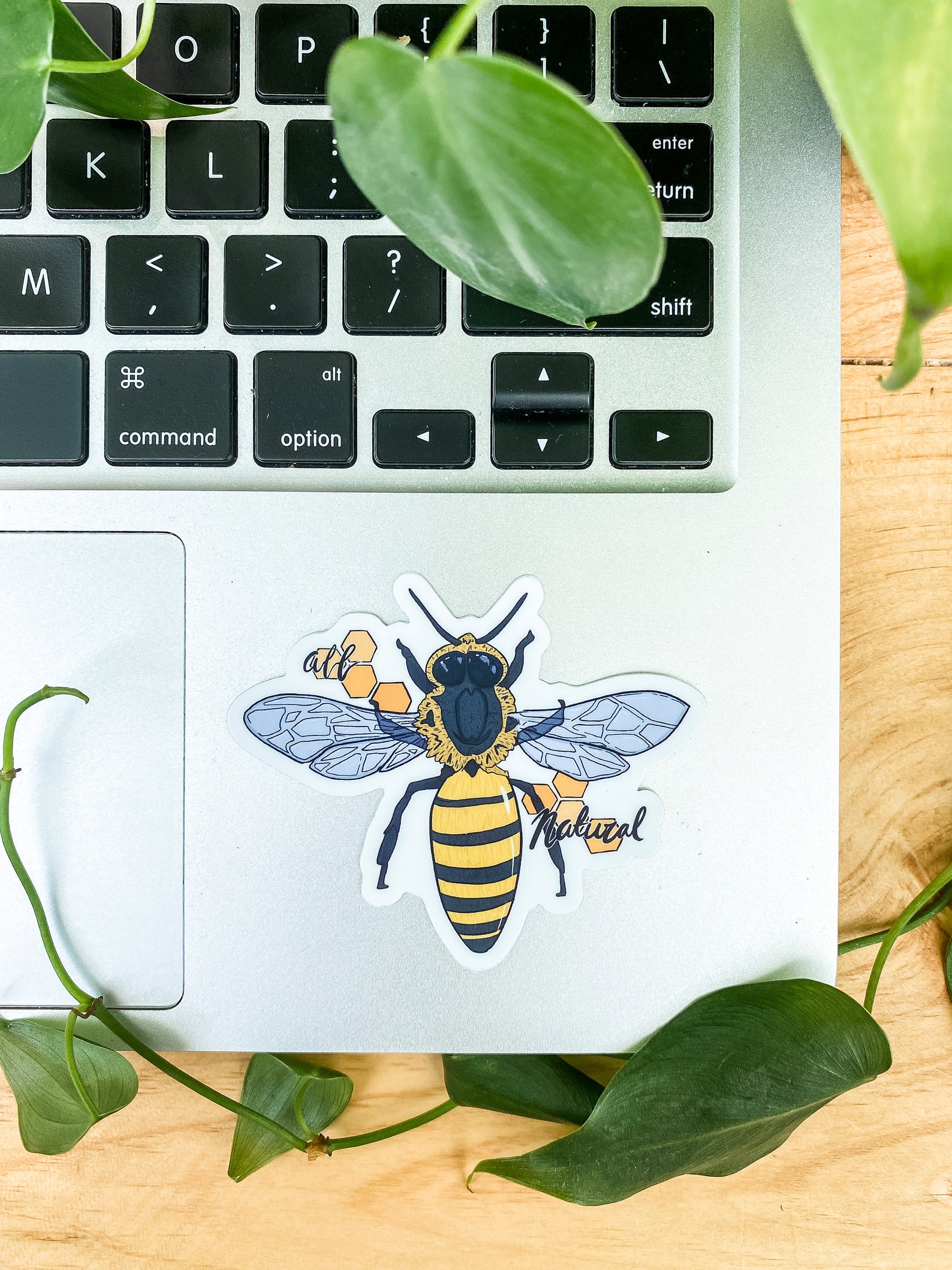 Pegatina de abeja natural calcomanía de vinilo impermeable - Etsy España