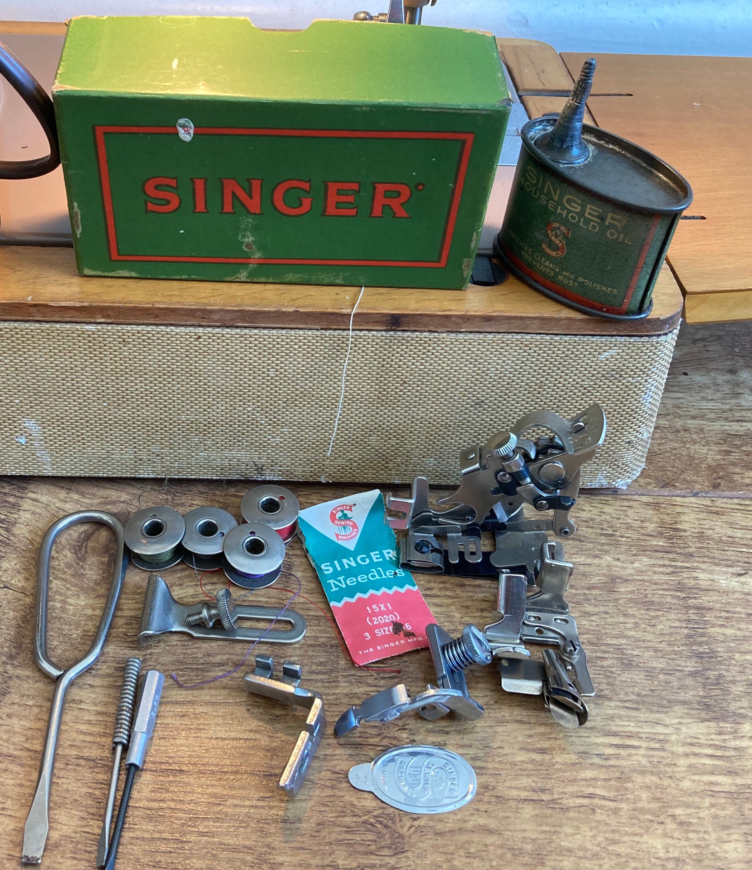Beige Singer 185K Electric Sewing Machine With Case and - Etsy