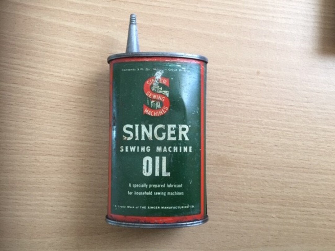 Vintage Singer 3 Fluid Oz. Oval Oil Can With Spout. (simanco 120861) - Etsy