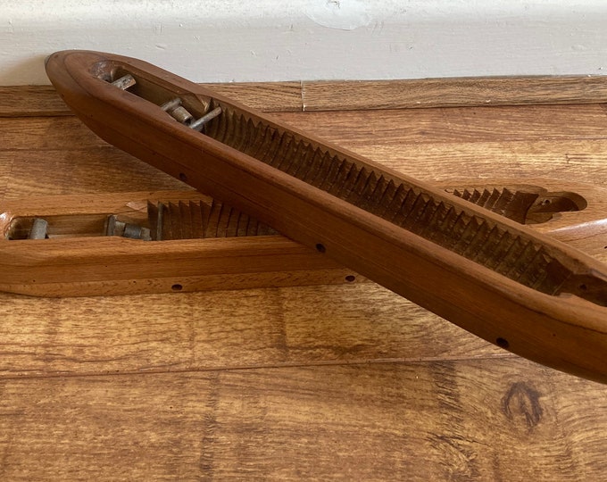 2 Vintage Wooden Loom Shuttles With Metal Tips C1920’s - Etsy