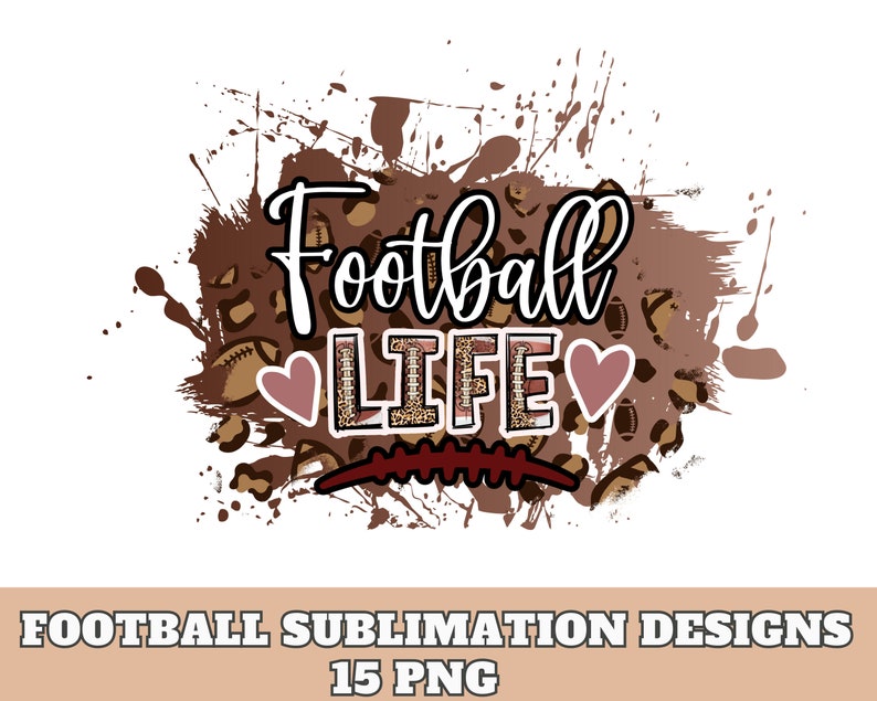 Football Sublimation Bundle, Football PNG Print, Sublimation PNG ...