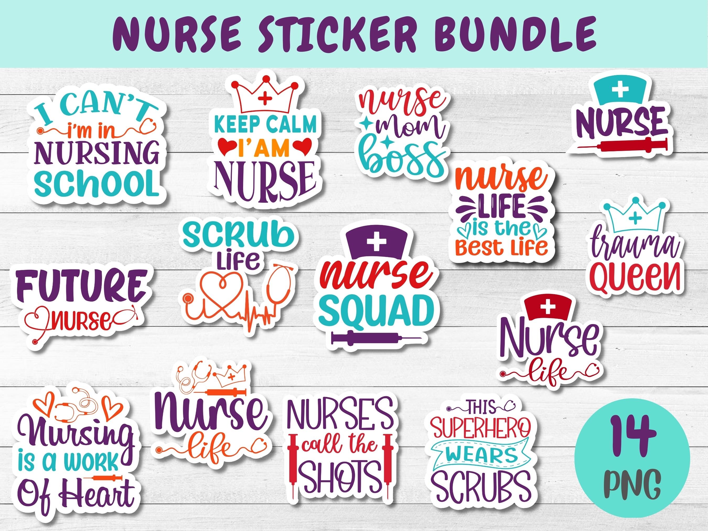 Nurse PNG Bundle Design - Nurse Bundle SVG File for Cricut - Nurse ...
