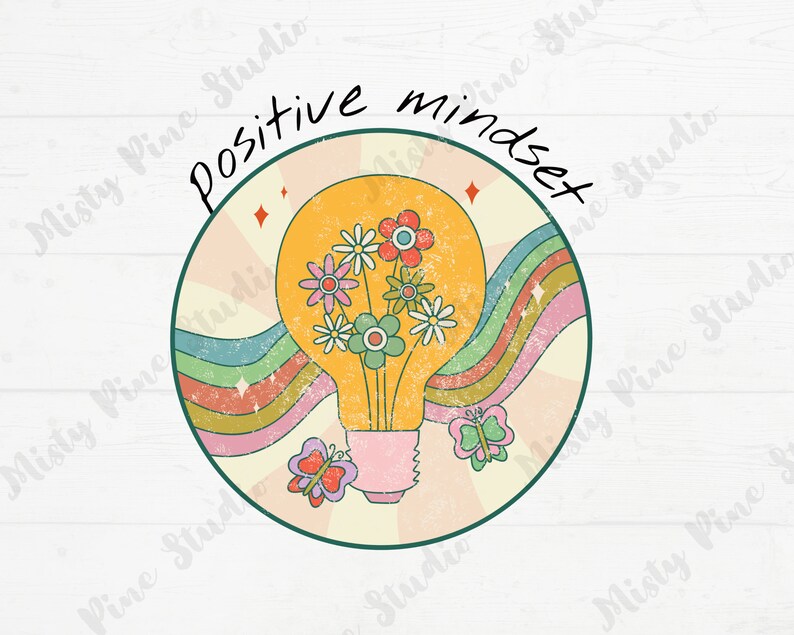 Positive Mindset PNG | Positive Png | Positive Quotes Png | Sublimation ...