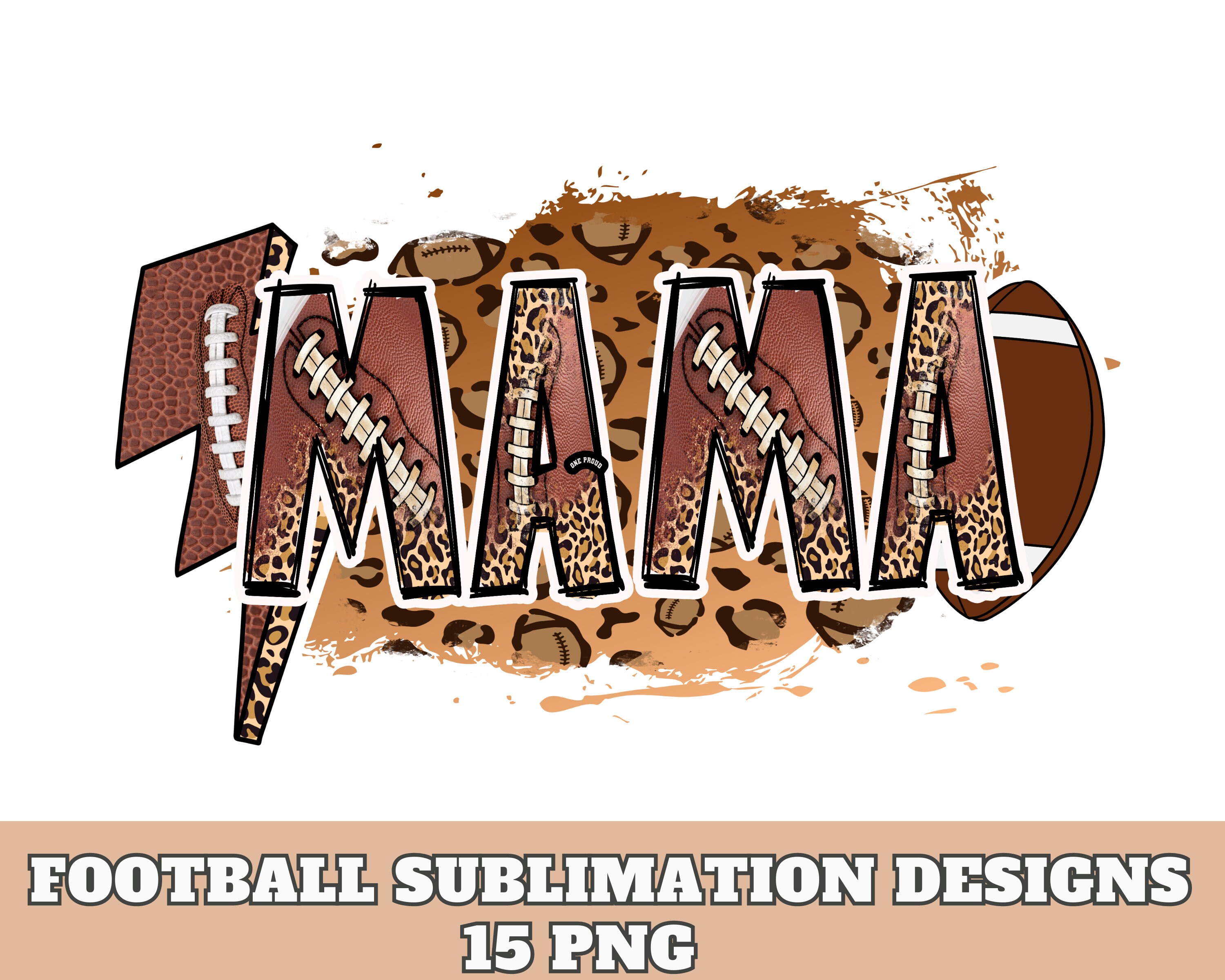 Football Sublimation Bundle, Football PNG Print, Sublimation PNG ...