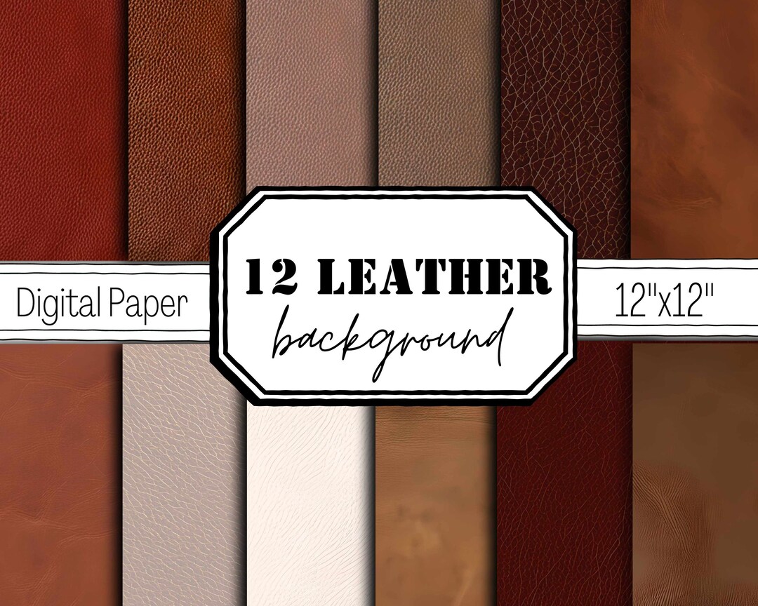 Leather Textures Digital Paper, Leather Texture, Gray Leather ...