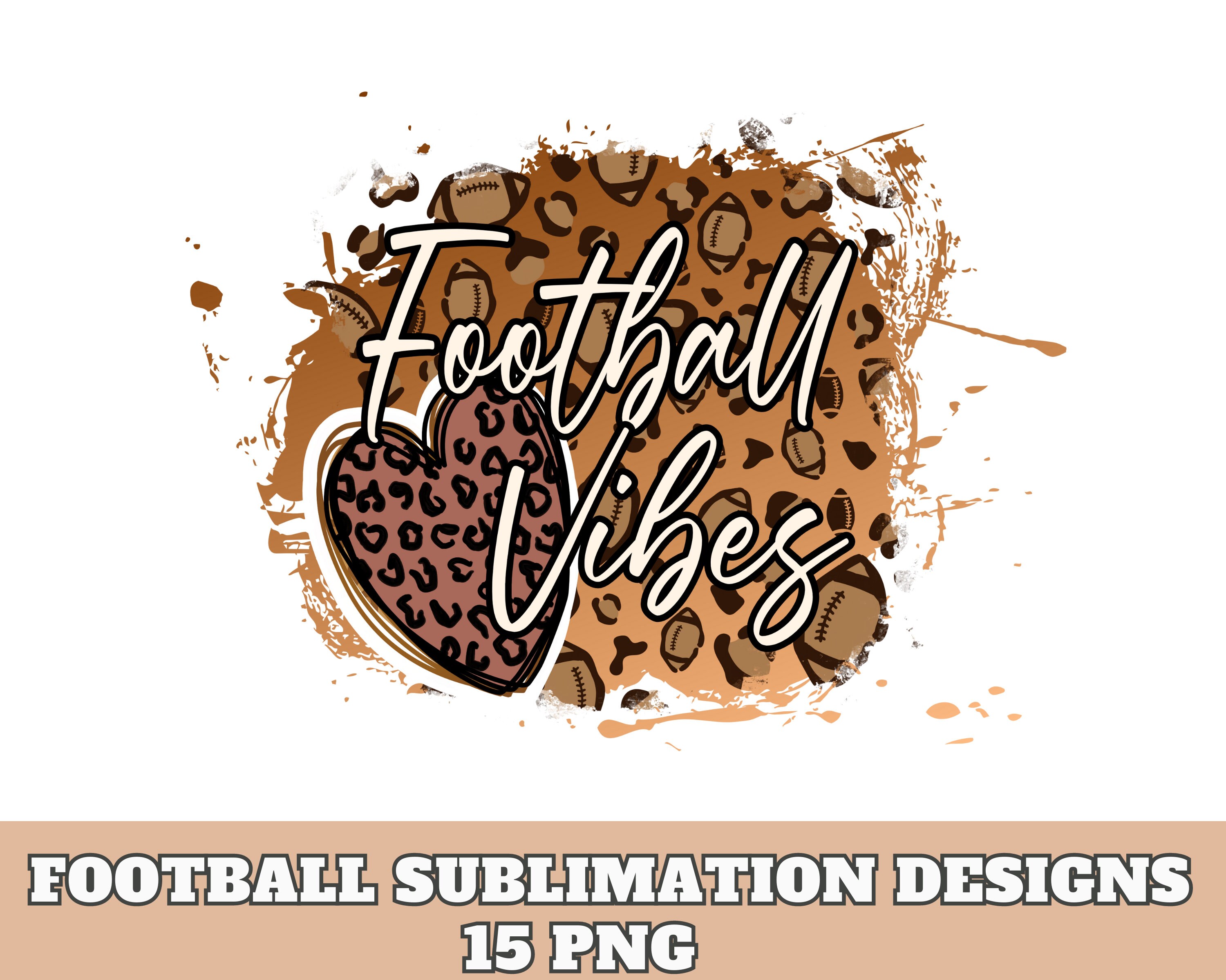 Football Sublimation Bundle, Football PNG Print, Sublimation PNG ...