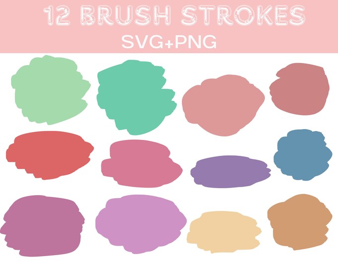 Paint Brush Stroke Svg, Paint Brush Svg, Paint Svg, Paint Splatter Svg ...