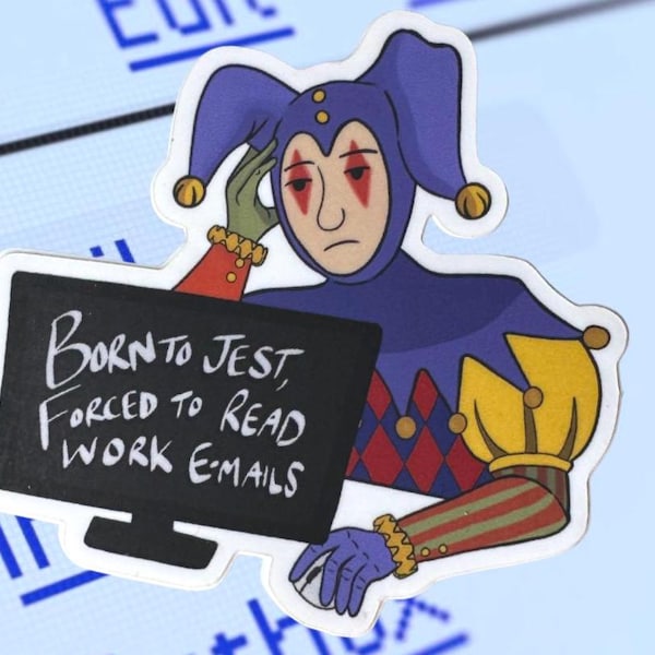 Cute Jester Stickers - Etsy