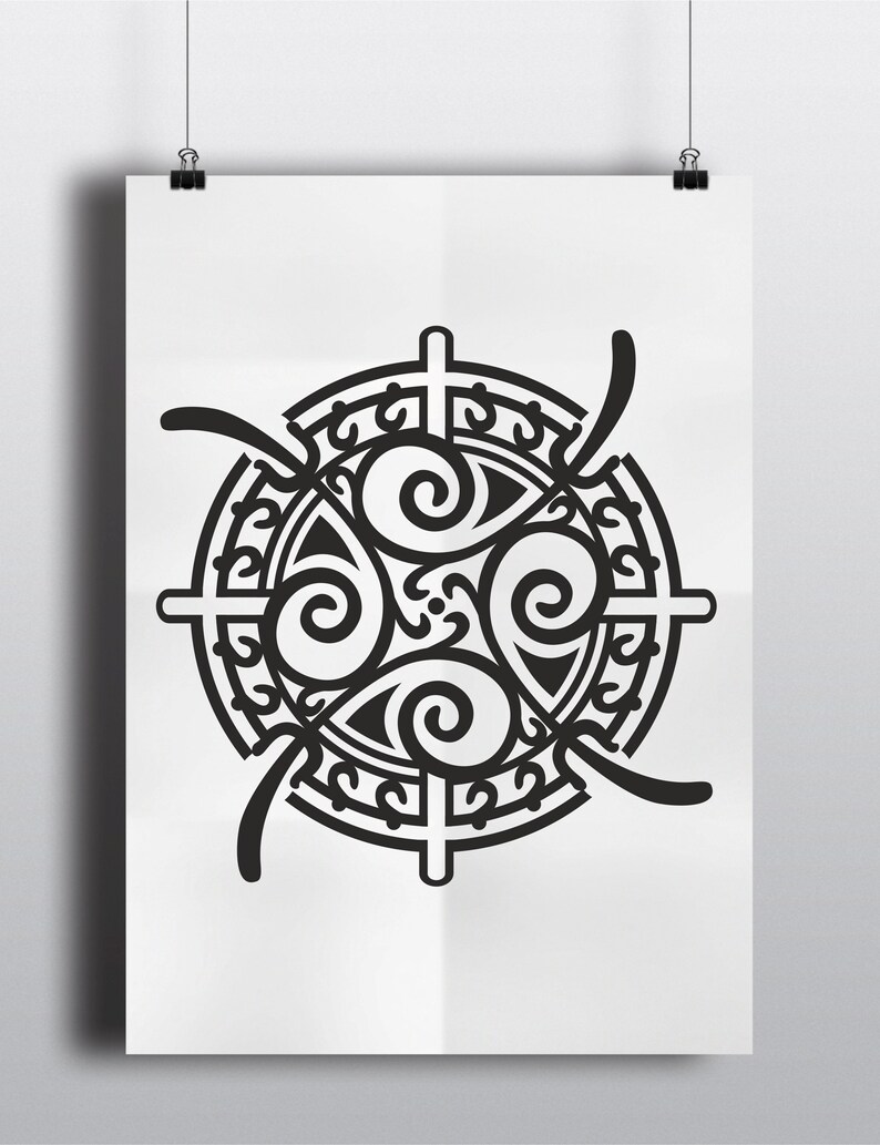 Medallion SVG, Set 4 Medallions, Boho Vintage Medallion, Medallion ...