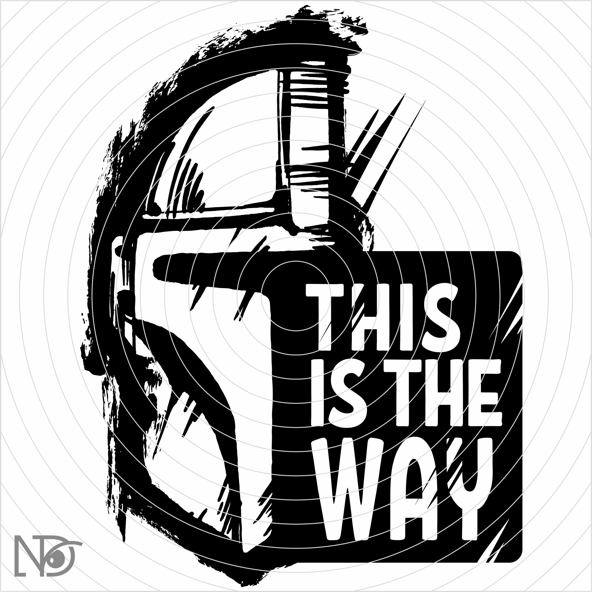 This is the Way Svg, Mandalorian SVG Png, Printable File, Mandalorian ...