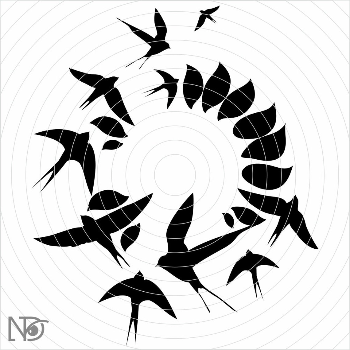 Birds Silhouette Svg Png, Bird Lover Shirt, Bird Shirt, Funny Bird ...