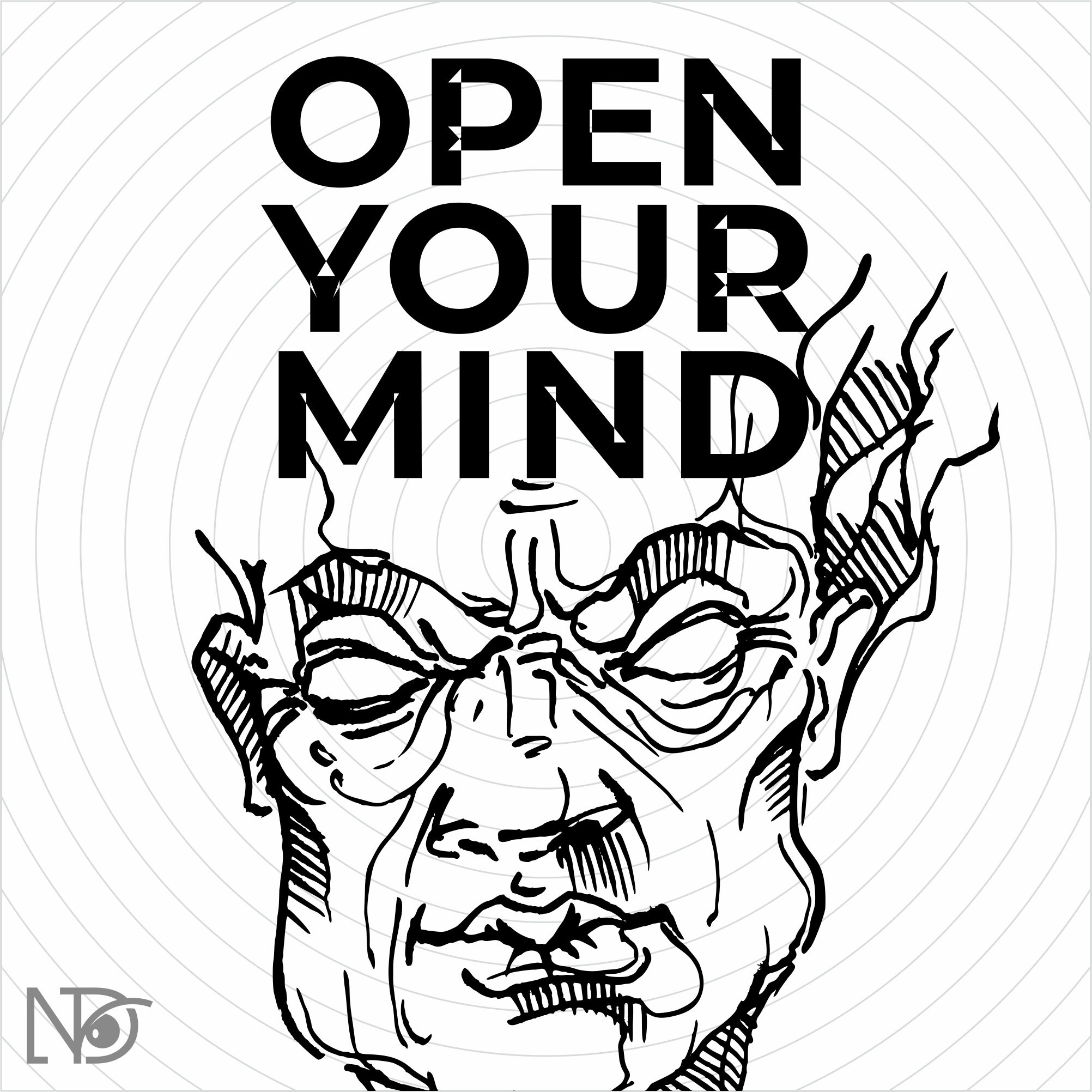Open Your Mind SVG, Inspirational PNG, Digital Download, Printable Wall ...