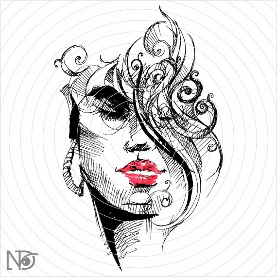 Fashion Svg Png Vogue Design Girl Fashion Art Fashion - Etsy