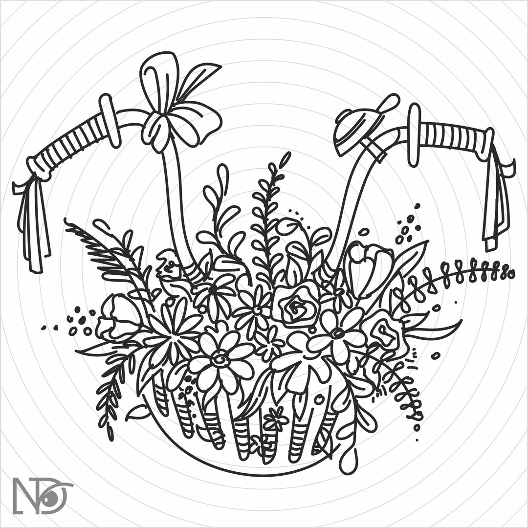 Flor svg, Ramo svg, Dibujo lineal, Flor silvestre svg Png, Cricut, Archivo de corte, Floral svg ...