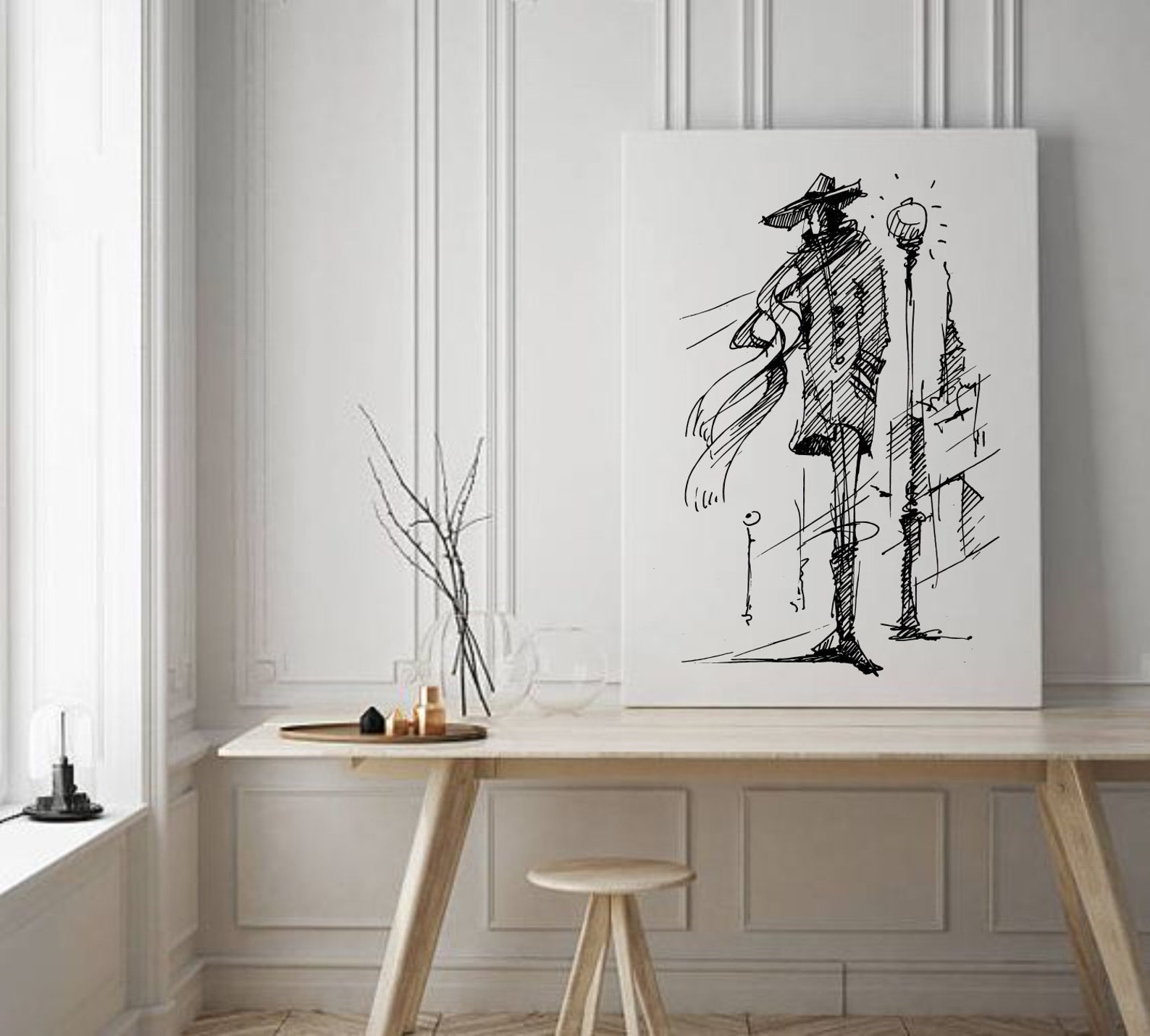 Man Line Art, Man Body Art, Line Art Man, Male Sketch, Line Art Print ...