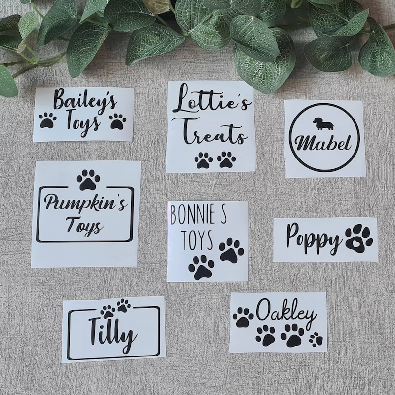 Black Dog Food Label - Etsy UK
