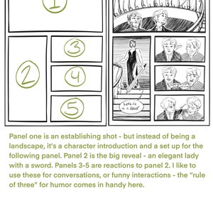 Comic Template, Examples, and Tutorial (digital Download) - Etsy