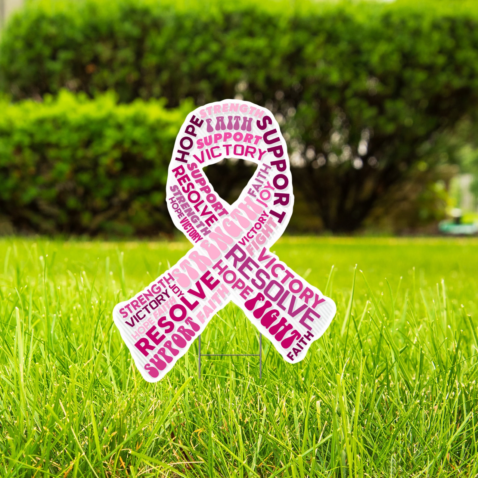 Pink Victory Words Ribbon For Breast Cancer Awareness Month Etsy Pink Victory Words Ribbon For Breast Cancer Awareness Month Etsy